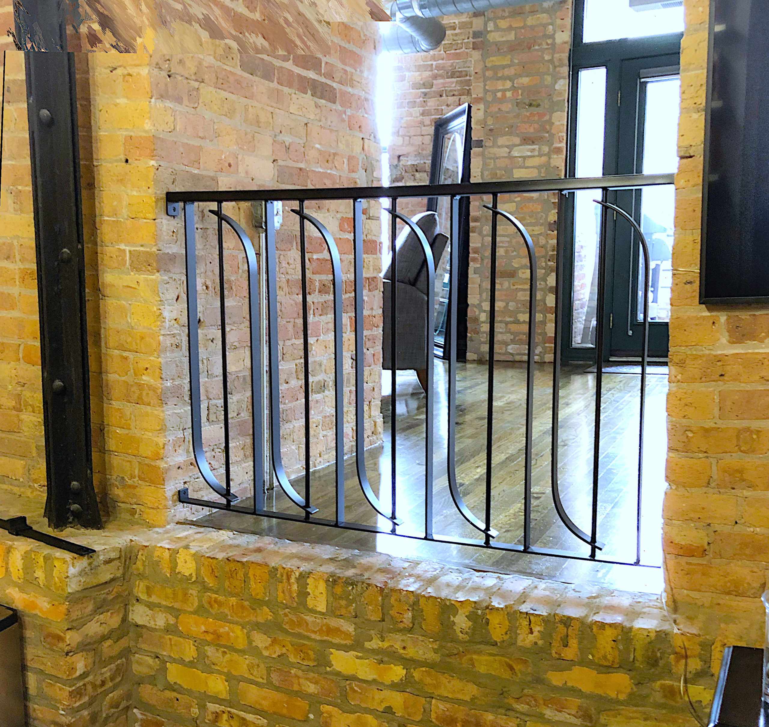 Looking for custom Contemporary residential flat bar railing ...