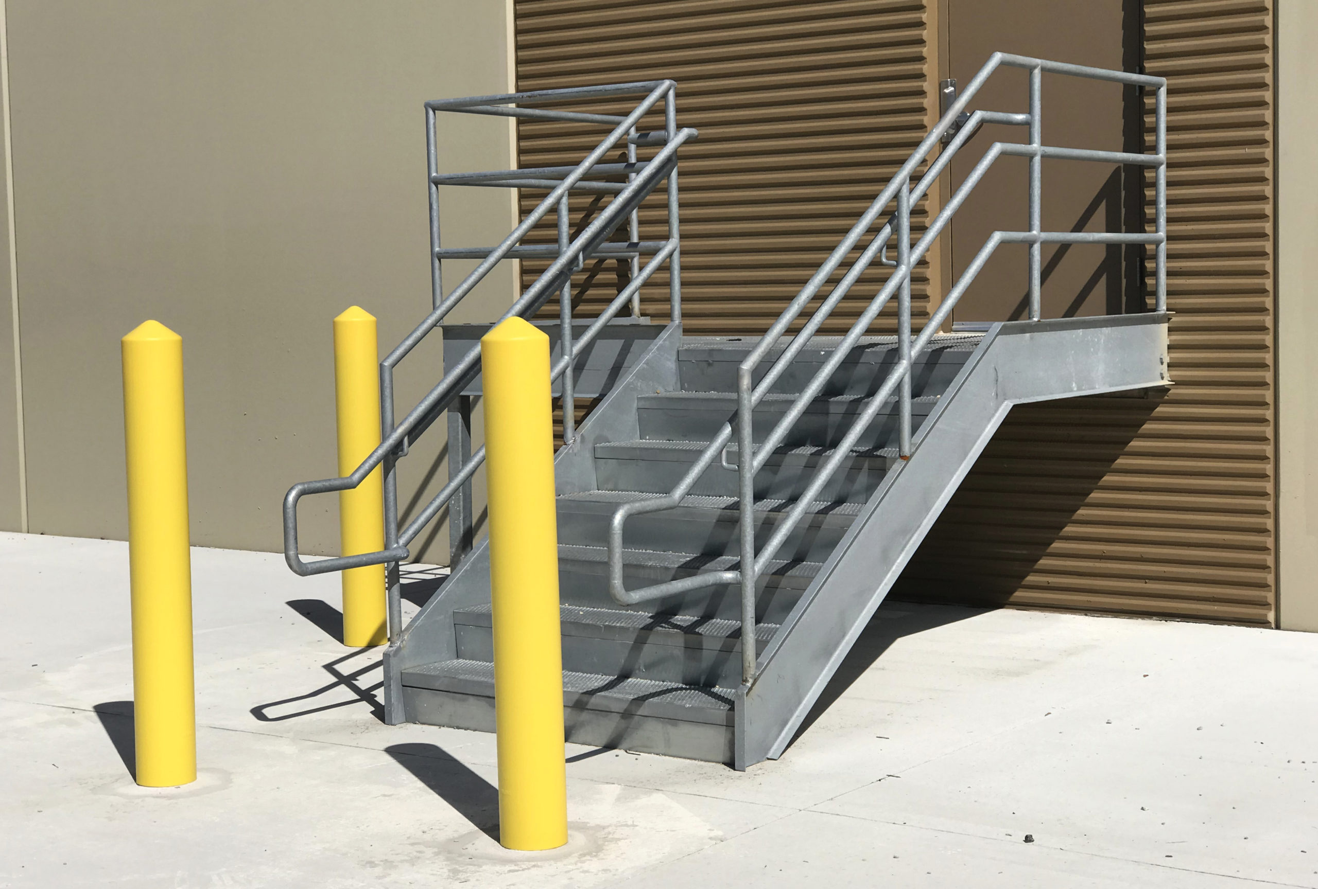 Add a beautiful and ADA compliant staircase to your business entrance ...