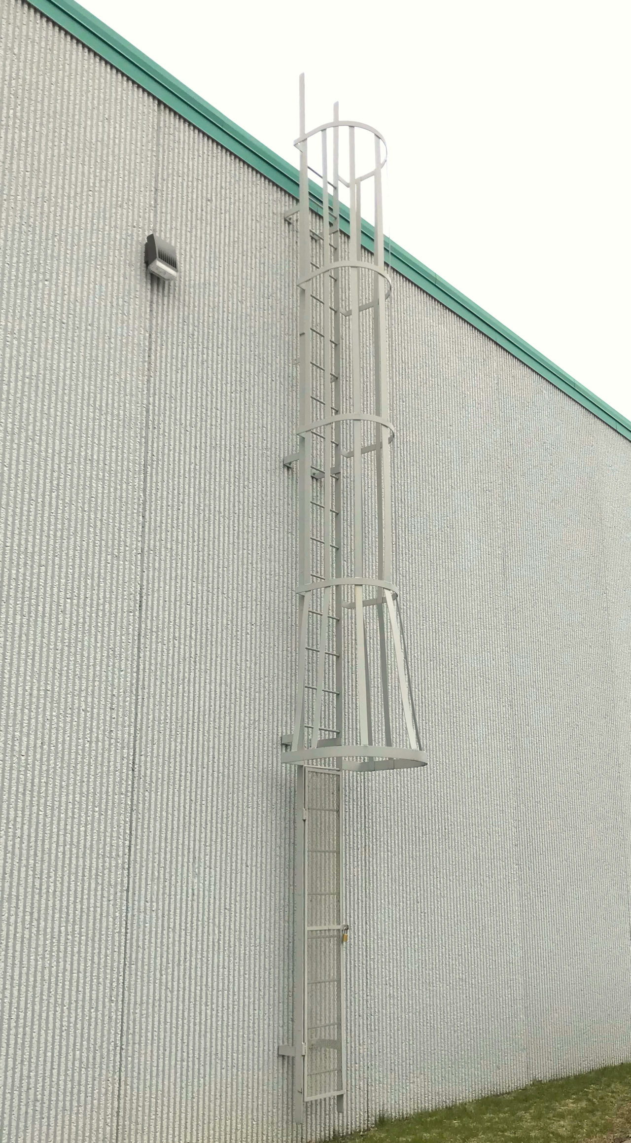 Looking to add a custom roof access ladder with safety cage to your ...