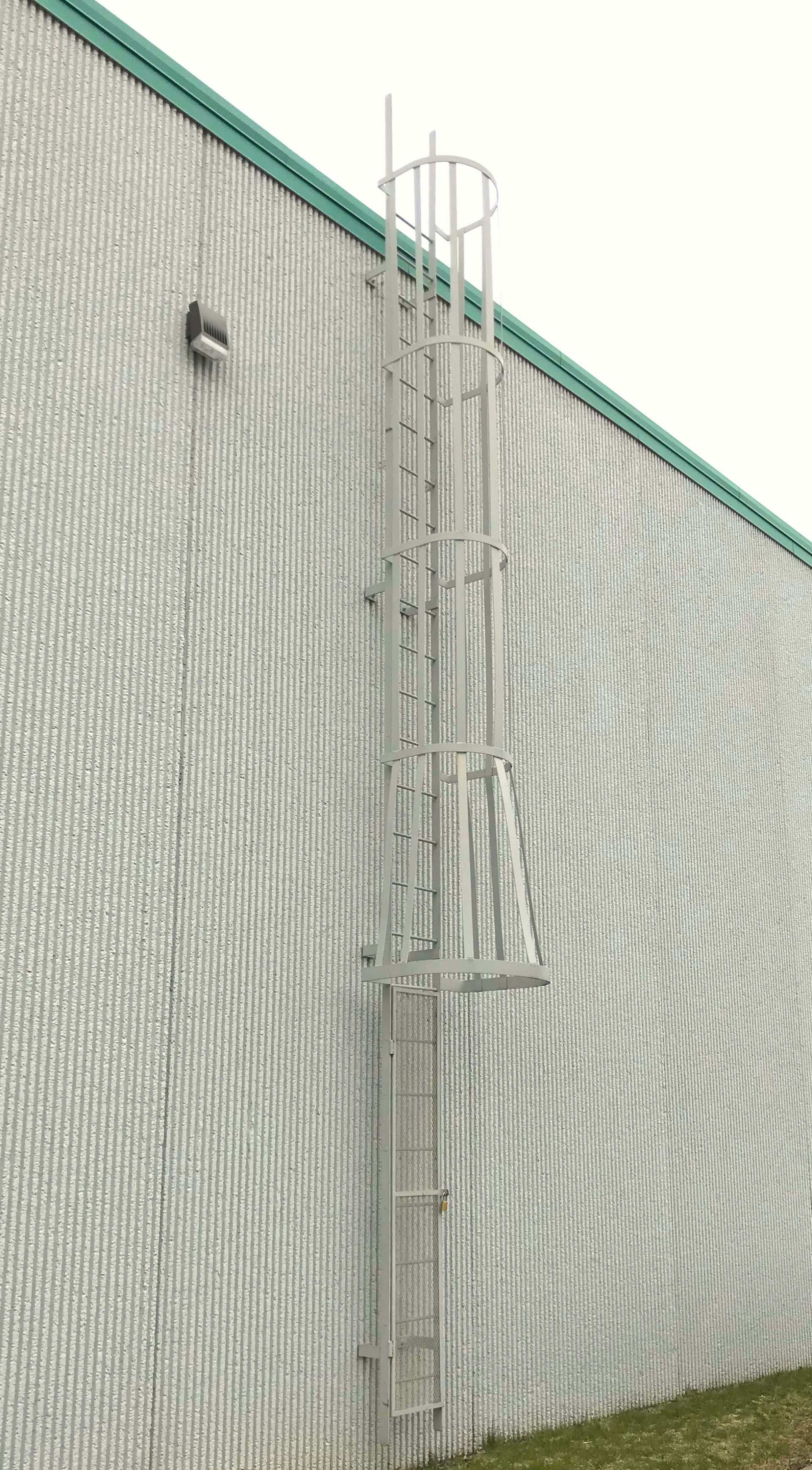 Looking to add a custom roof access ladder with safety cage to your ...