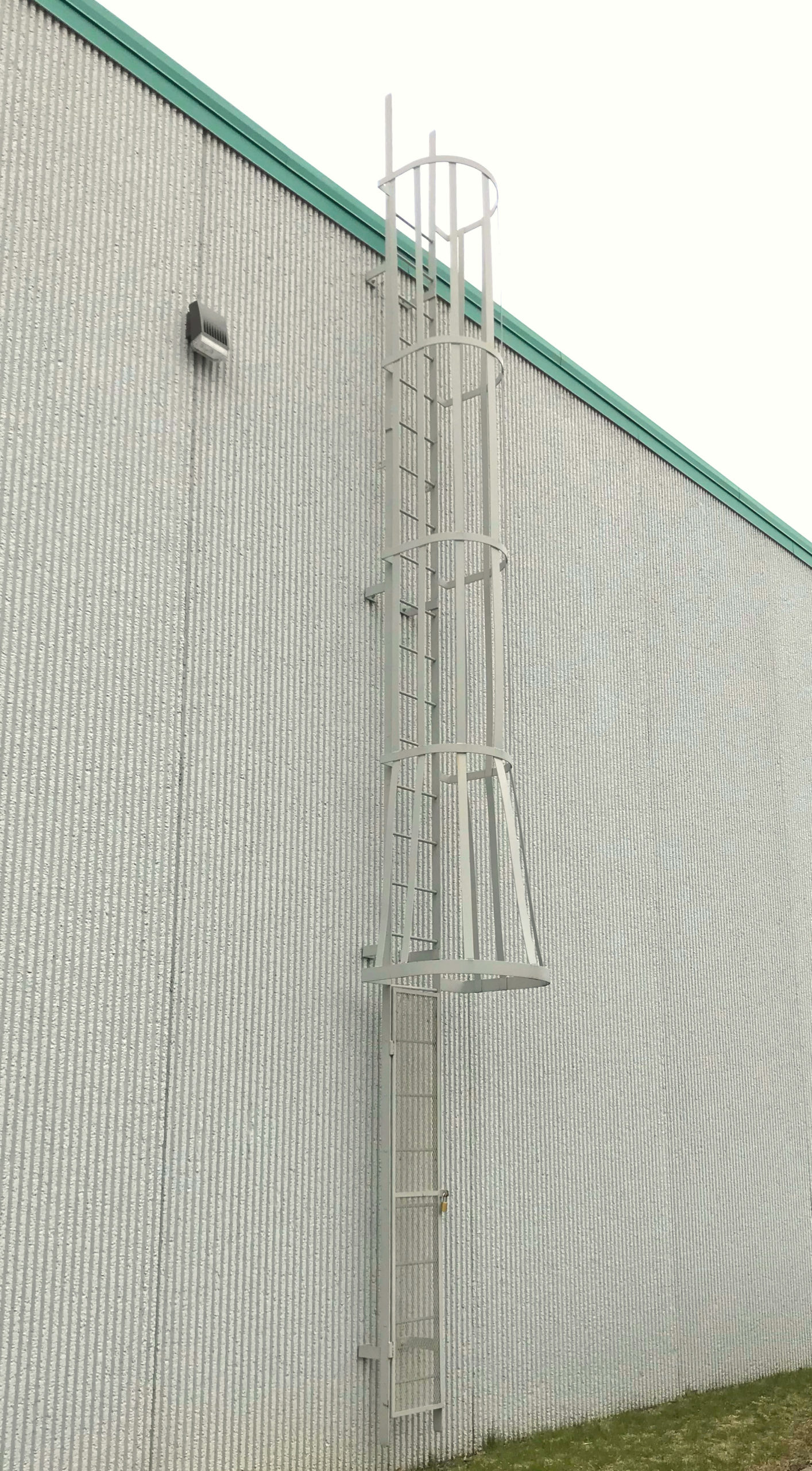 Looking to add a custom roof access ladder with safety cage to your ...
