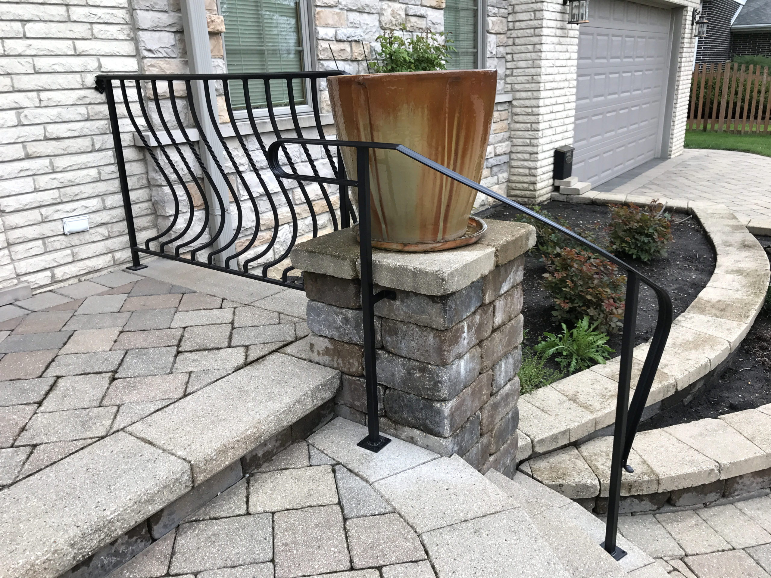 Add a gorgeous handrail to your home remodeling project. Give us a call ...