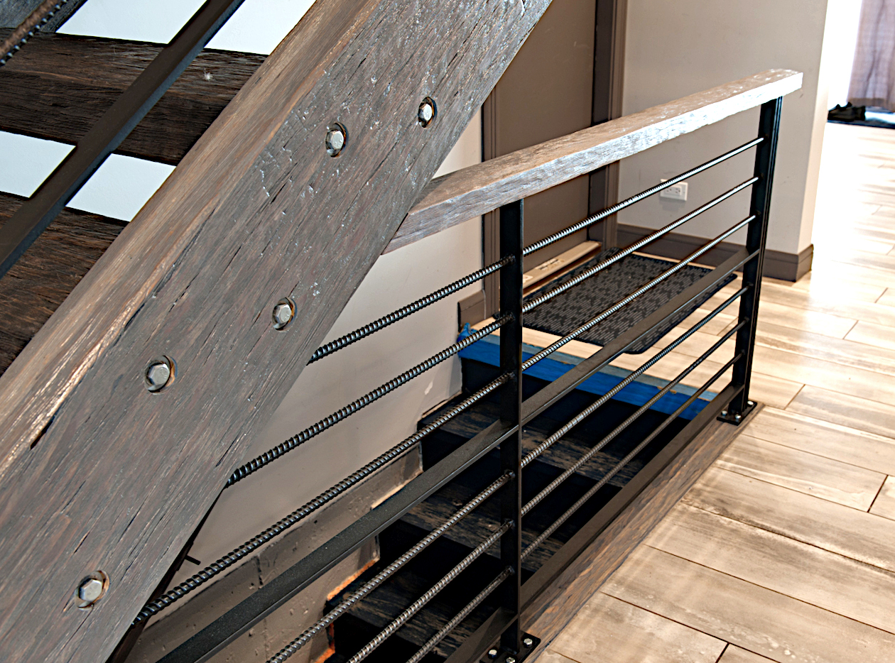 Looking to add a custom rustic railing to your home? | Signature Metal ...