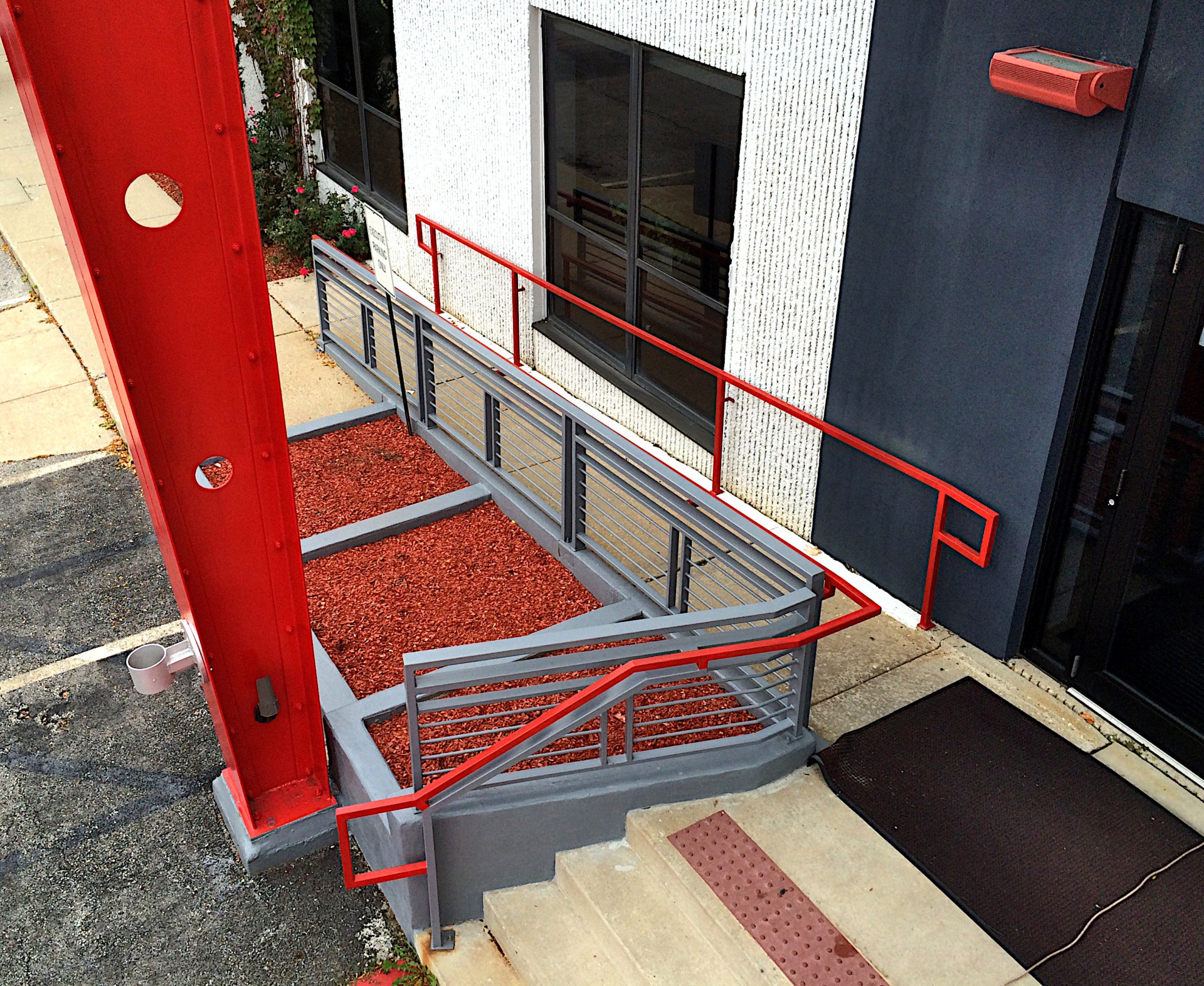 Need to add a custom ADA compliant railing to your business entrance ...