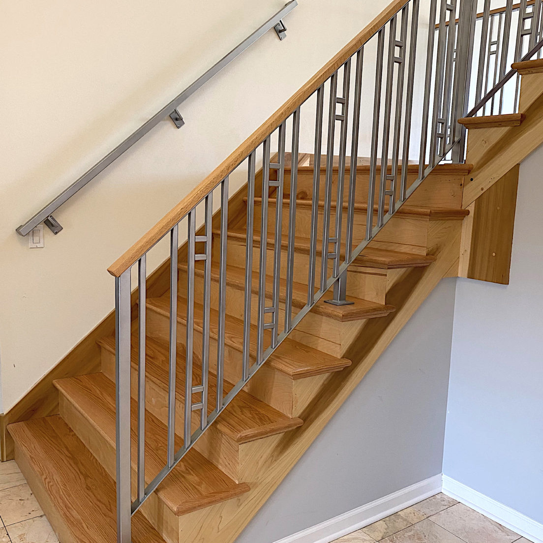 Vertical Bar Custom wrought iron railings for your home & business ...