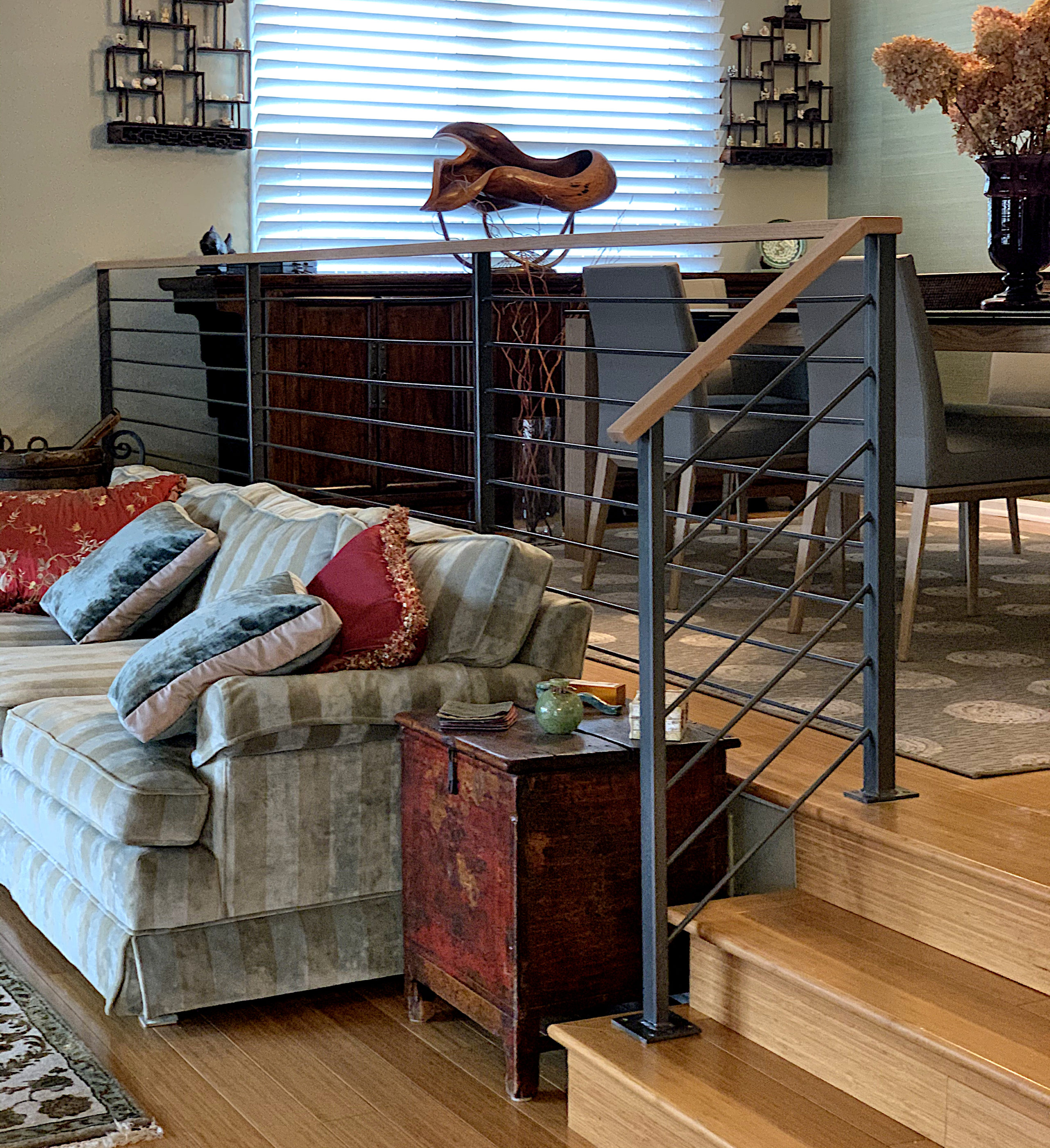 We can design a gorgeous custom staircase railing for your home ...
