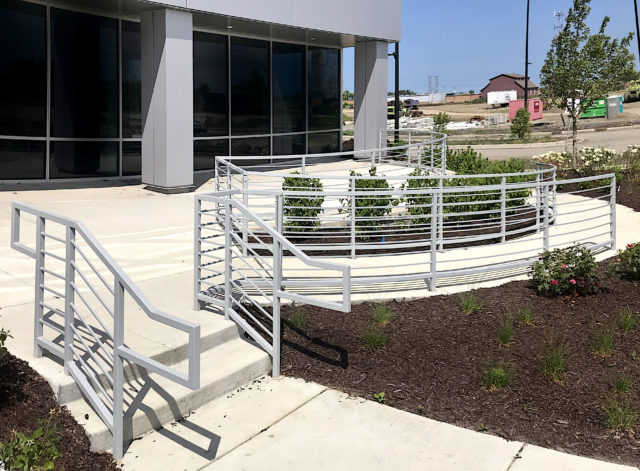 Need to add a custom ADA compliant ramp railing to your business? Call ...