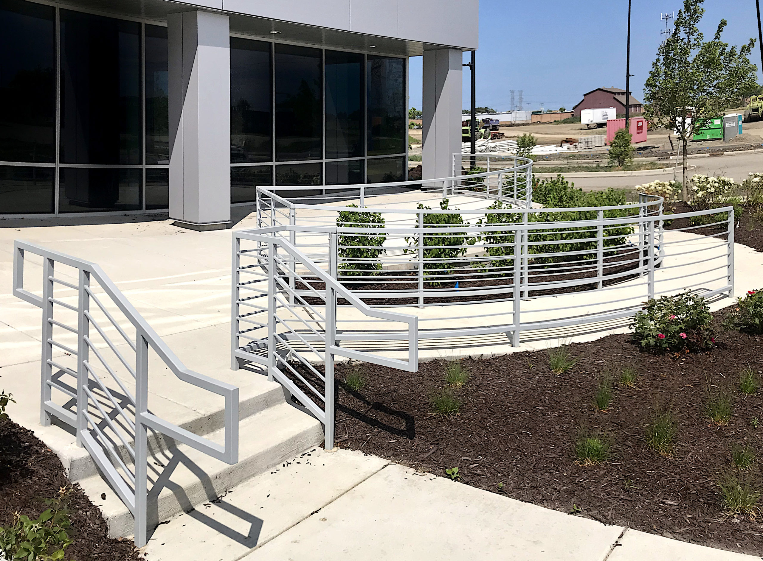 Need to add a custom ADA compliant ramp railing to your business? Call ...