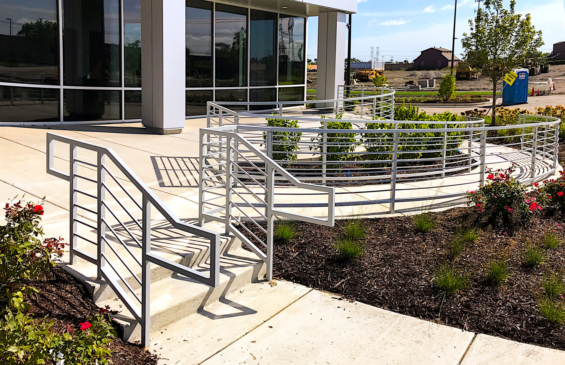 Need to add a custom ADA compliant ramp railing to your business? Call ...