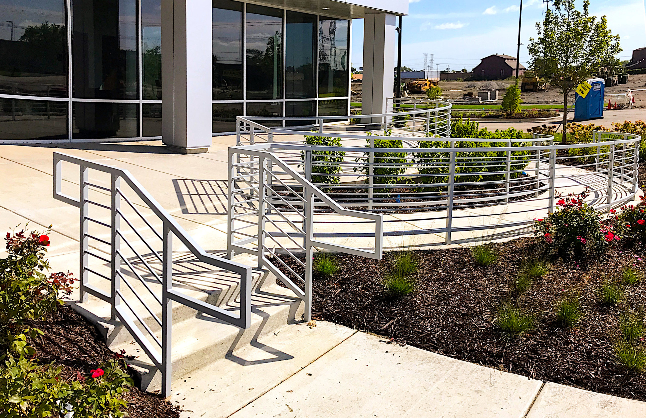Need to add a custom ADA compliant ramp railing to your business? Call ...