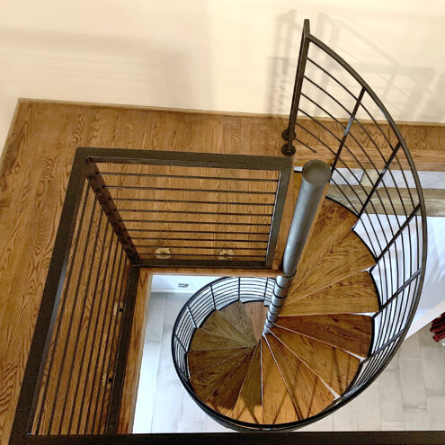 Custom wrought iron staircase for your home & business | Signature ...