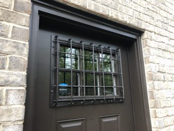 Custom Art Residential Window Guard | Signature Metal Works