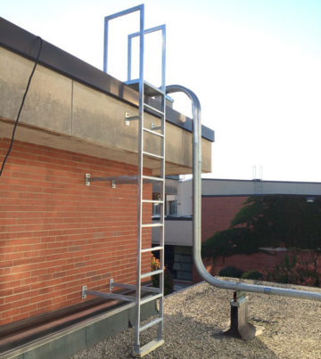 Custom Commercial Roof Access Ladders | Signature Metal Works