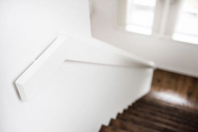 Looking for custom Minimalist flat handrails? | Signature Metal Works