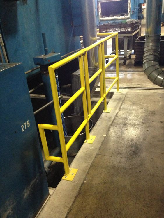 Klein Tools Custom Metal Guard Rails | Signature Metal Works