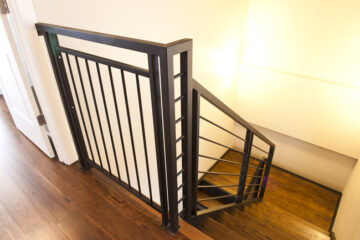 Looking for custom Urban Modern open riser u-shaped stairs? | Signature ...
