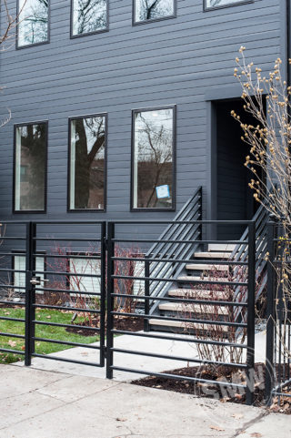 Looking for custom Mid-Century Modern open riser straight stairs ...