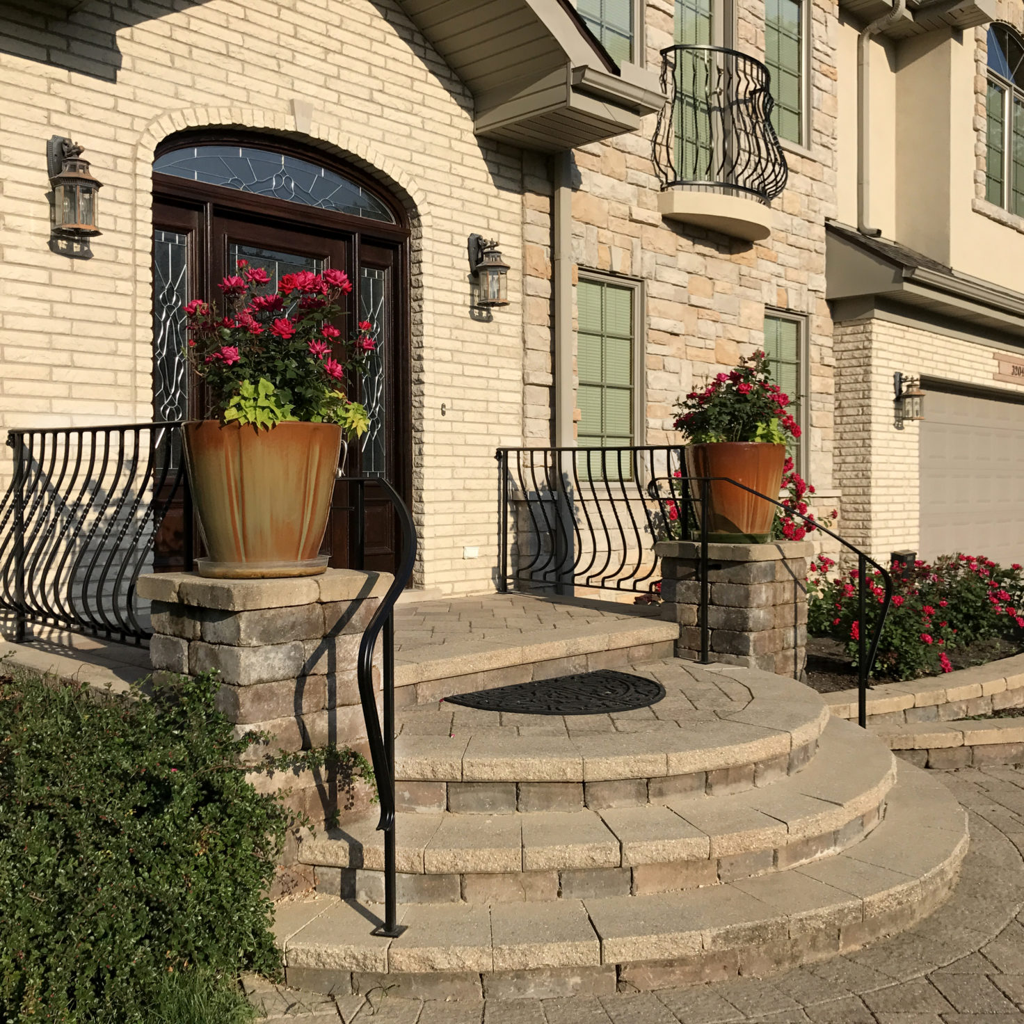 French Country Custom wrought iron railings for your home & business ...