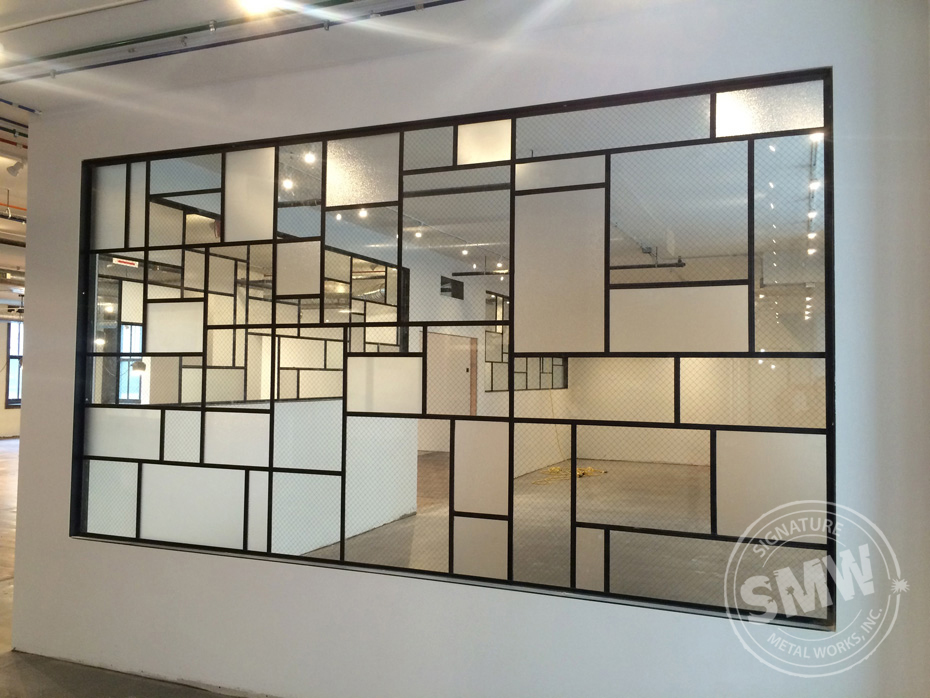 Custom Commercial Wrought Iron Window Frames in Chicago | Signature ...