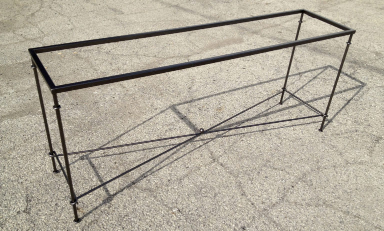 Looking for custom wrought iron Minimalist table frame furniture ...
