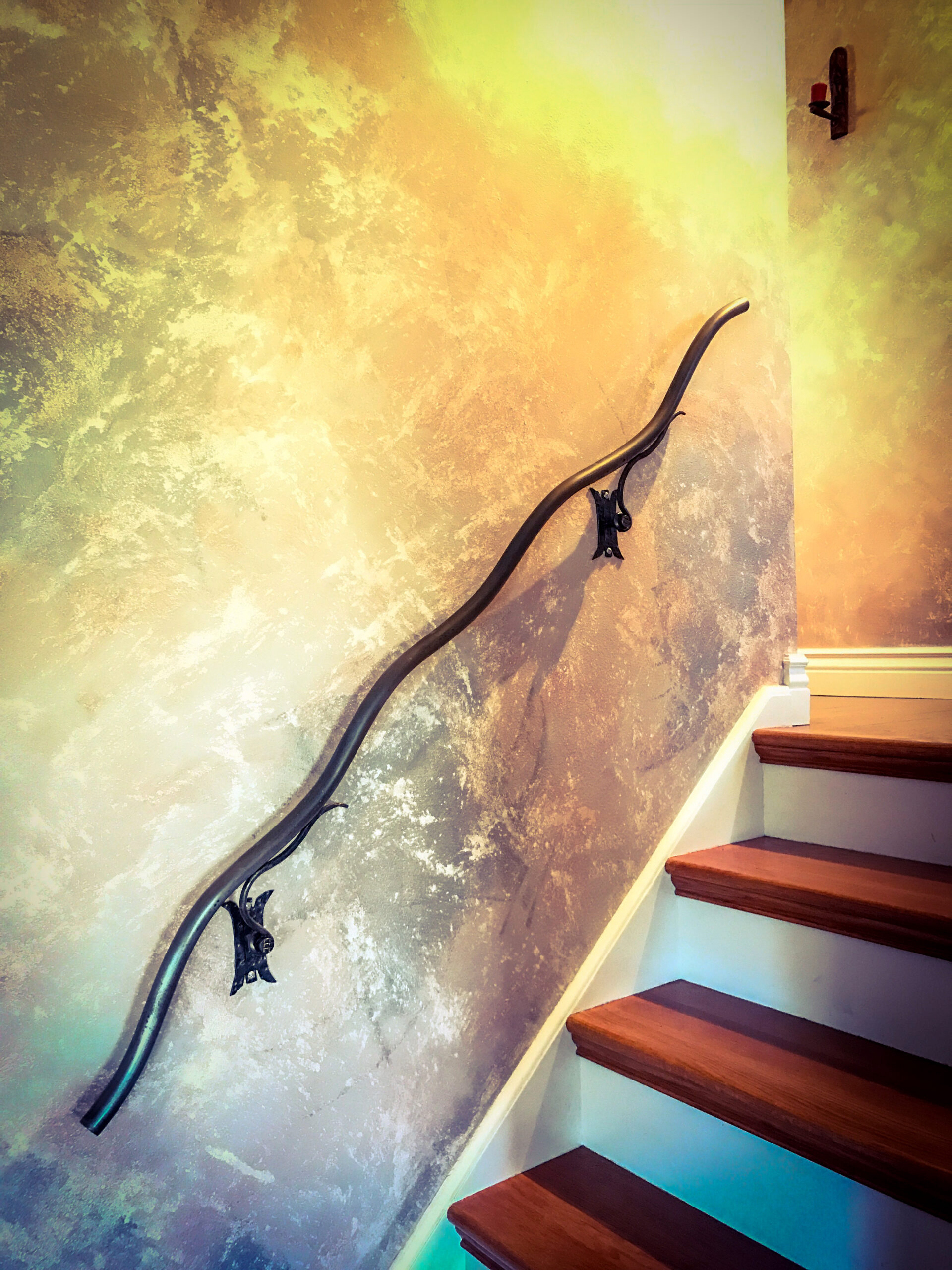 Looking for custom Rustic wave handrails? | Signature Metal Works