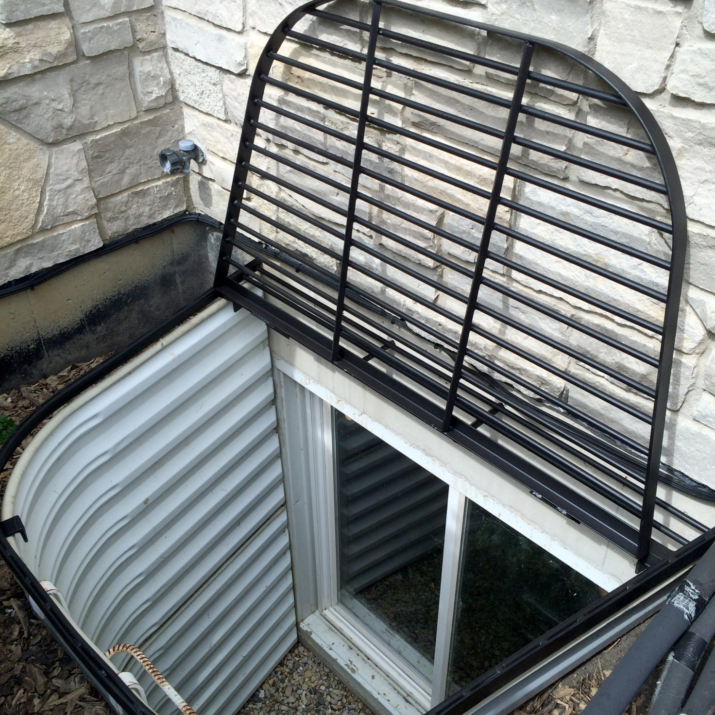 Custom wrought iron window guards for your home & business | Signature ...