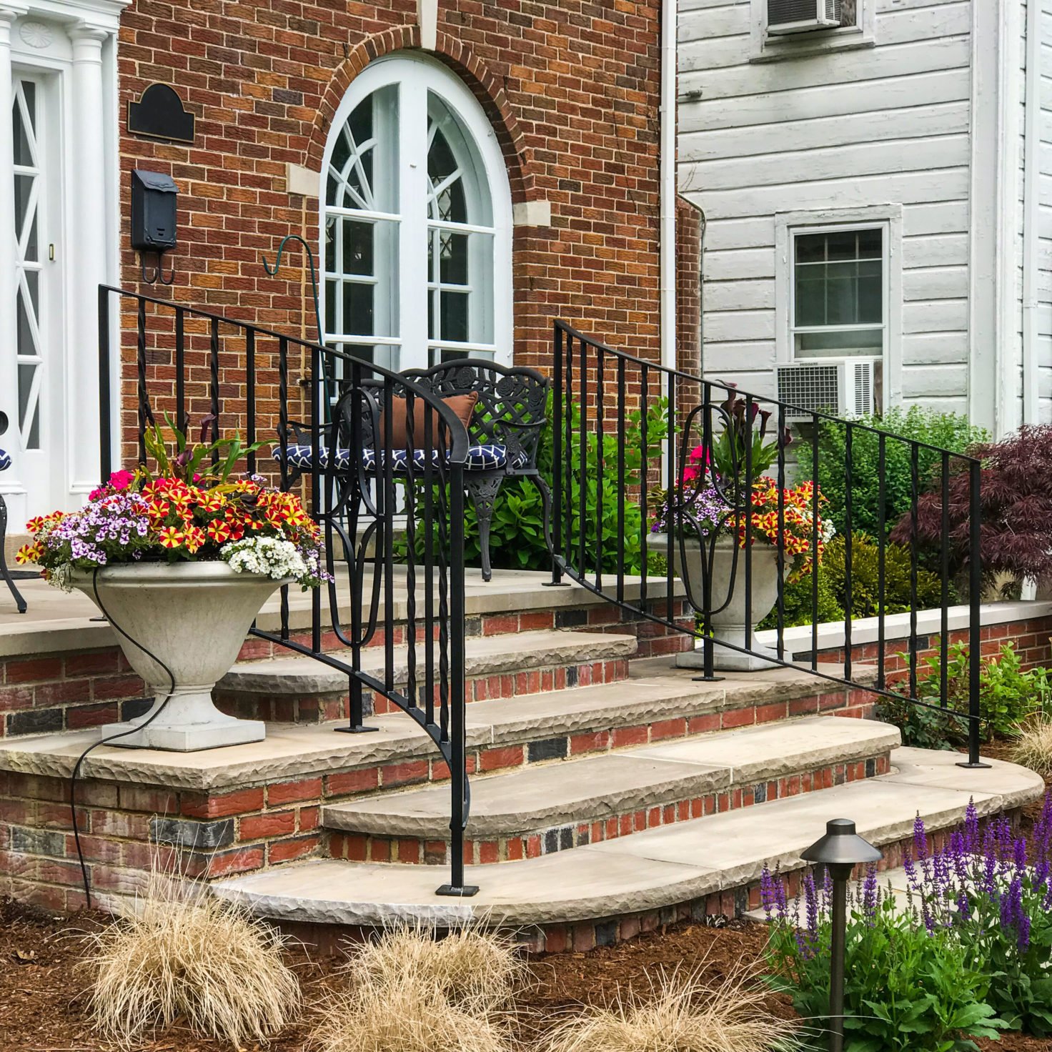 Exterior Custom wrought iron railings for your home & business ...