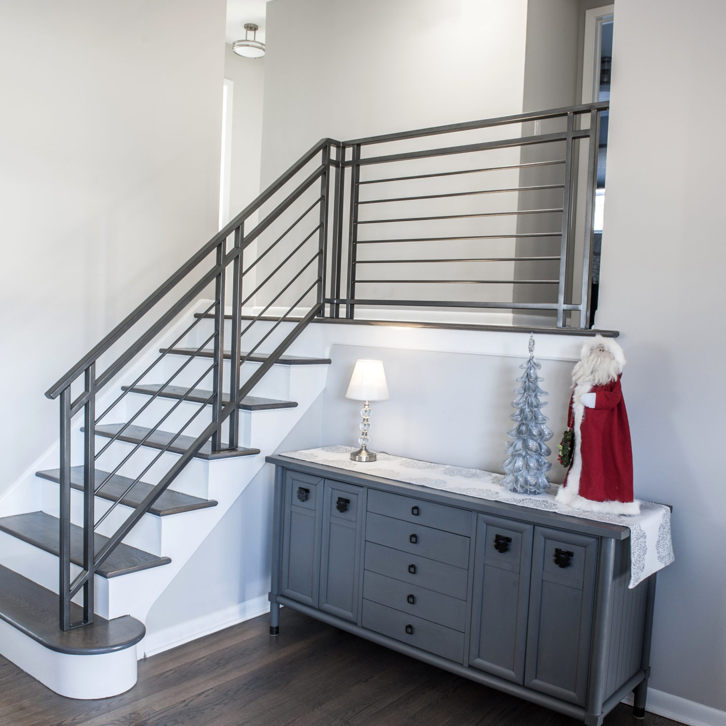 Horizontal Bar Custom wrought iron railings for your home & business ...