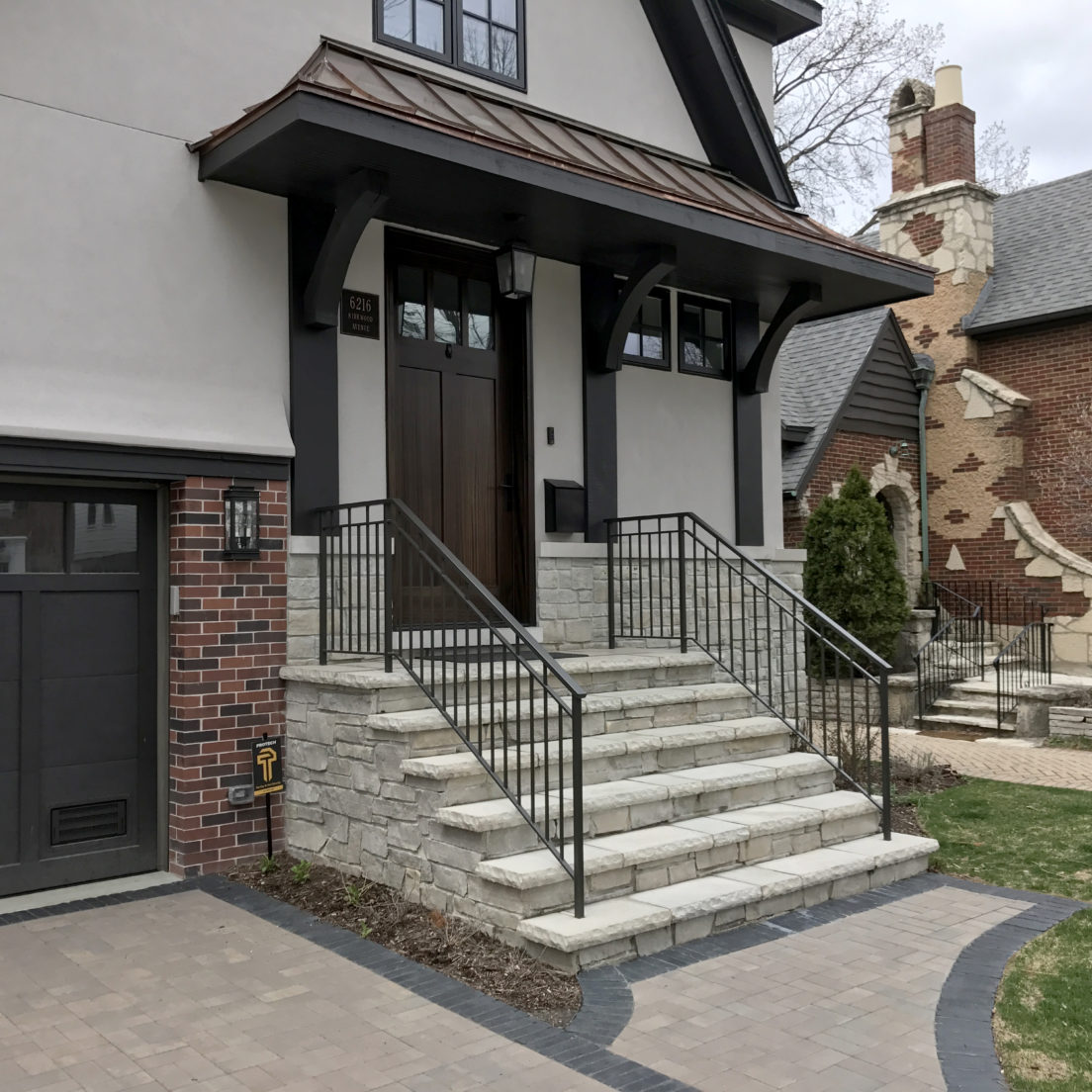 Vertical Bar Custom wrought iron railings for your home & business ...