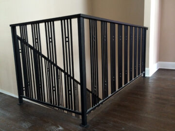 Looking for custom Urban Modern residential vertical bar railing ...