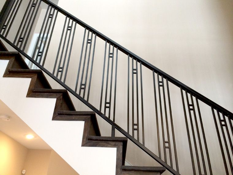 Looking for custom Urban Modern residential vertical bar railing ...