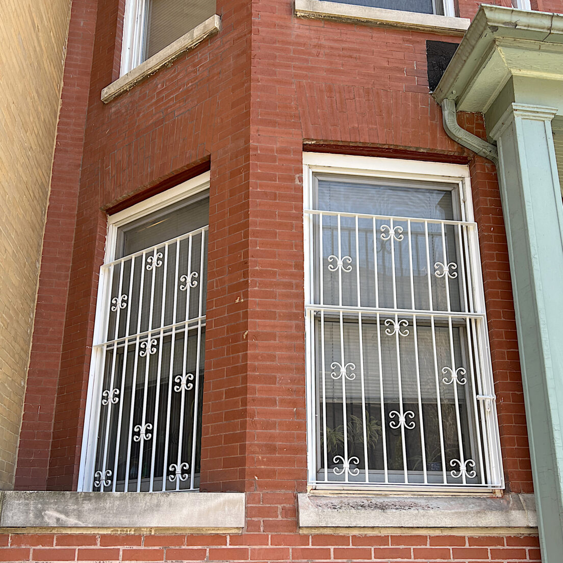 Custom wrought iron window guards for your home & business | Signature ...