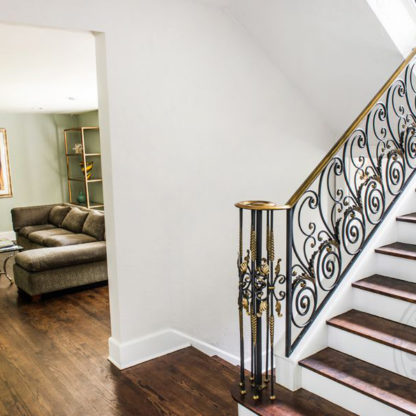 Looking for custom Art Deco residential wave railing? | Signature Metal ...