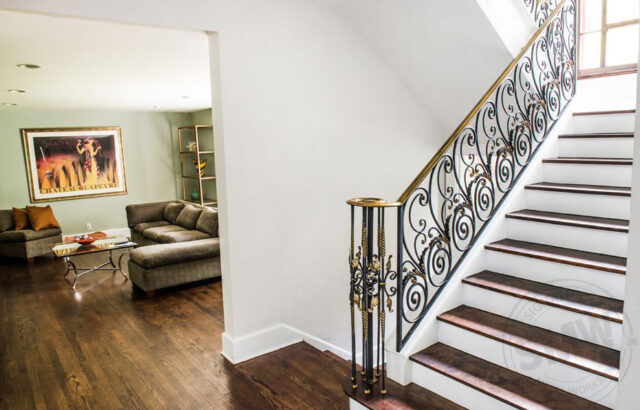 Looking for custom French Country residential scroll design railing ...