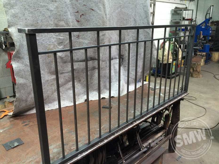 Looking for custom Traditional vertical bar balcony? | Signature Metal ...