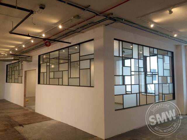 Custom Commercial Wrought Iron Window Frames in Chicago | Signature ...